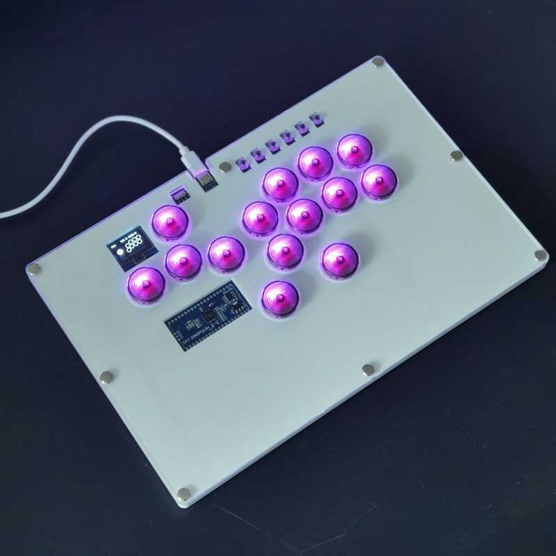 A4 size HITBOX mechanical shaft hot swappable fighting keyboard Switch ...