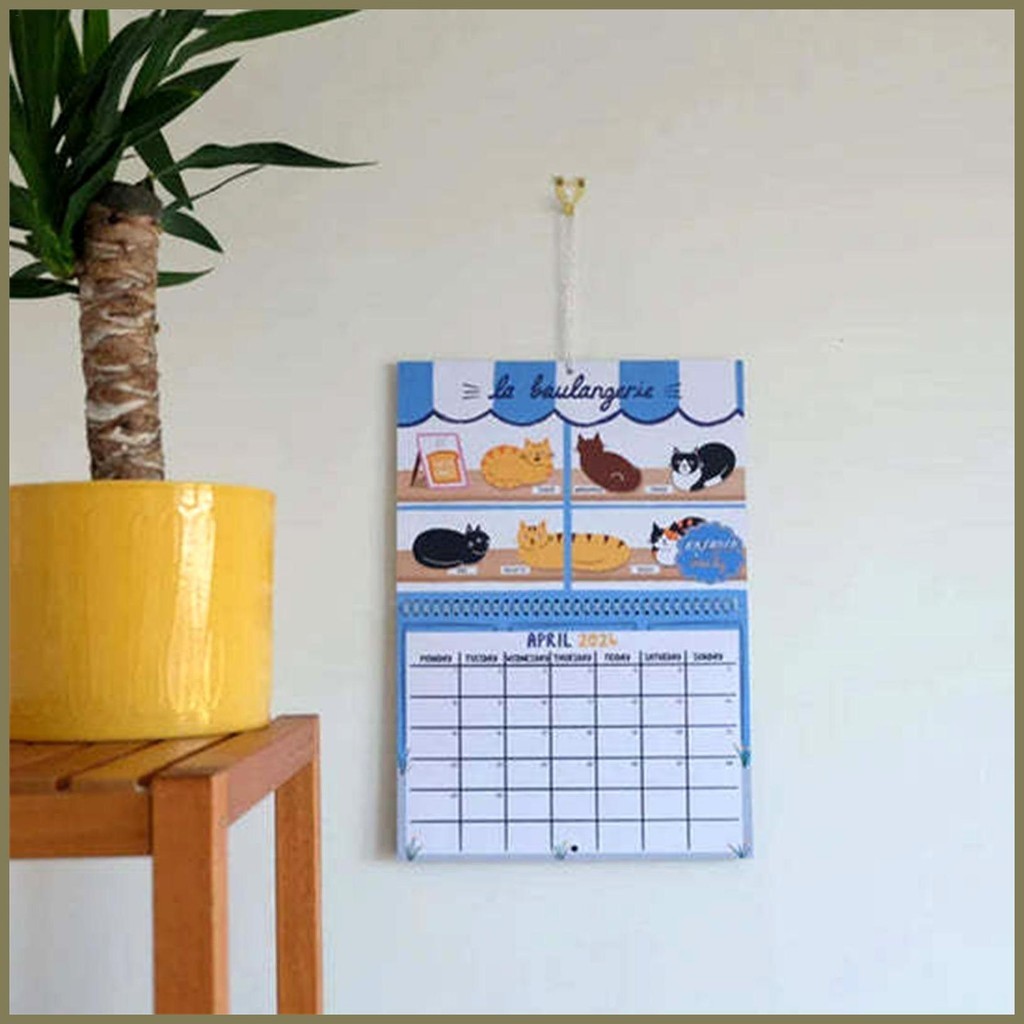 2024 Cats Calendar Monthly Creative Monthly Calendar For Classroom ...