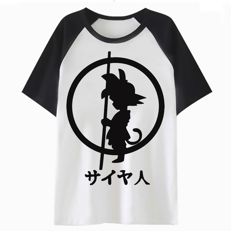 Dragon Ball DragonBall Z super son goku Saiyan t shirt hip hop men male ...
