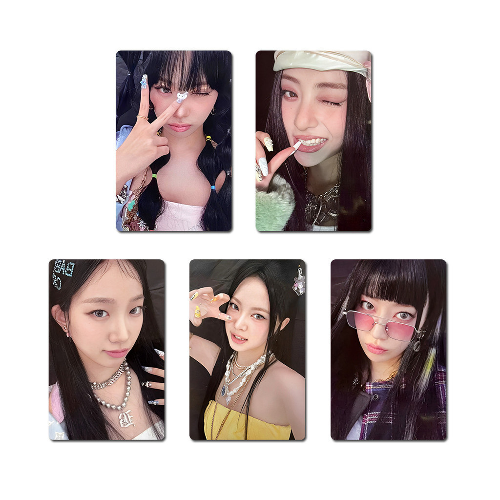 5pcs/set LE SSERAFIM EASY Album Photocards Lomo Cards SAKURA CHAEWON ...