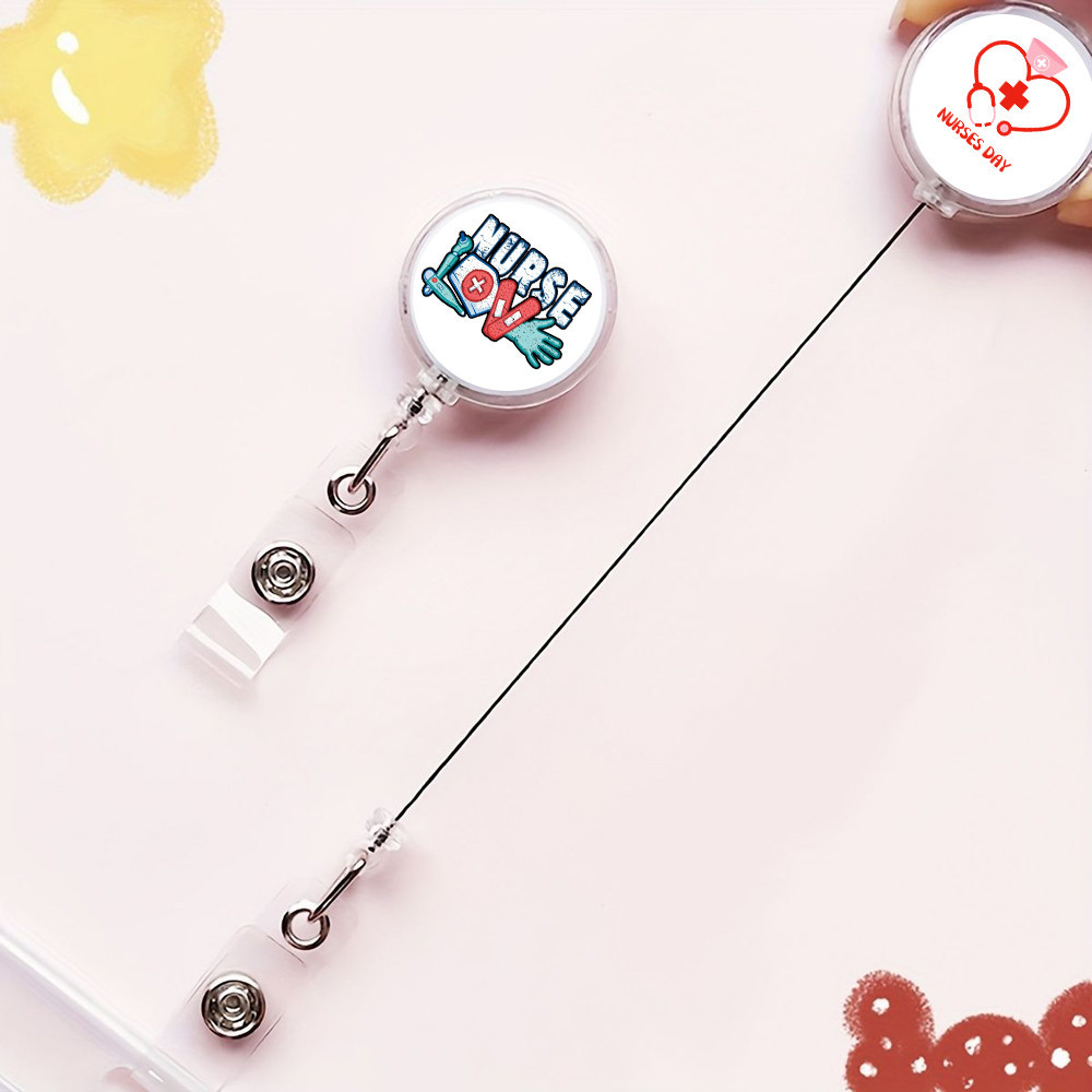 Nurses Day Retractable Badge Alligator Clip Retractable Badge Clip ID ... Nurses Day Retractable Badge Alligator Clip Retractable Badge Clip ID ...