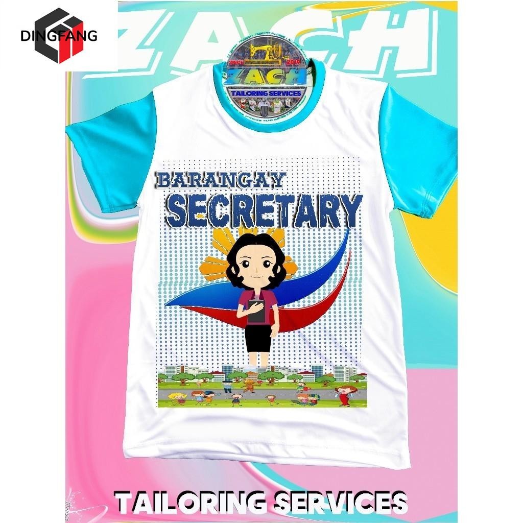 BARANGAY SECRETARY SUBLIMATED SHIRT | Shopee Philippines