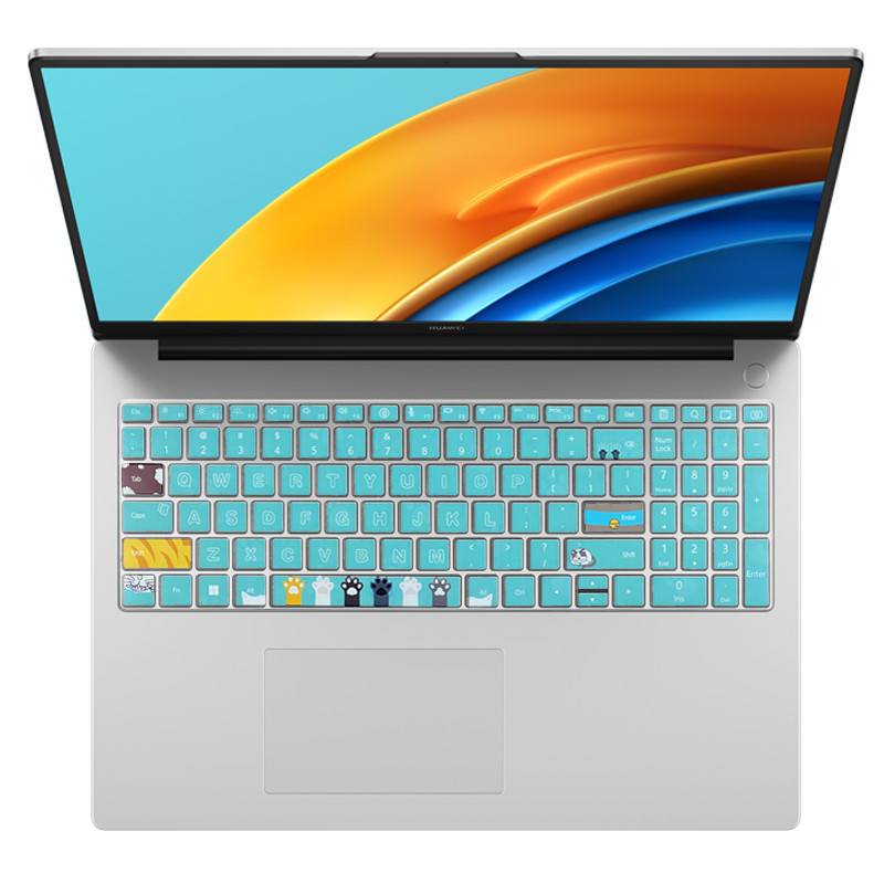 Ultra-thin silicon transparent keyboard film for Huawei MateBook D16 ...