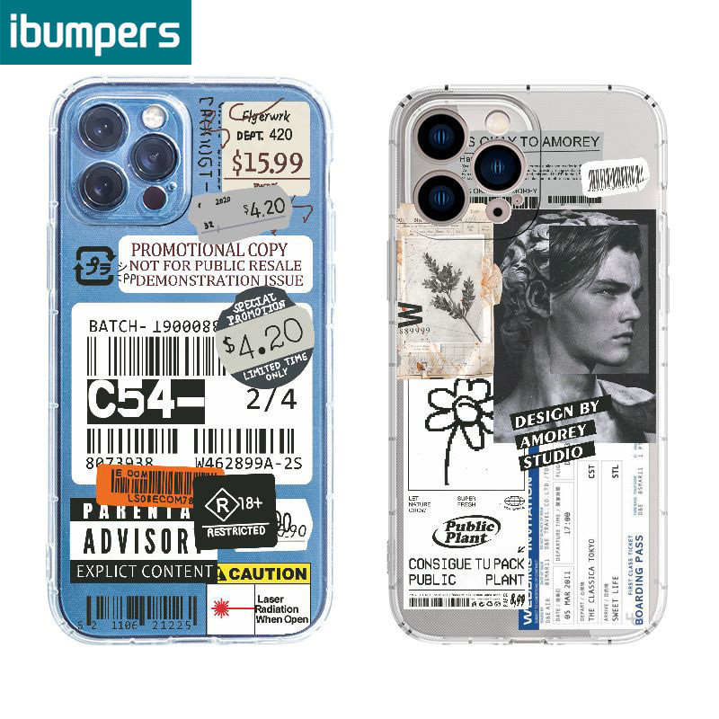 Ibumpers Premium Trendy Unique Casing Personalized Newspaper Bar Code ...