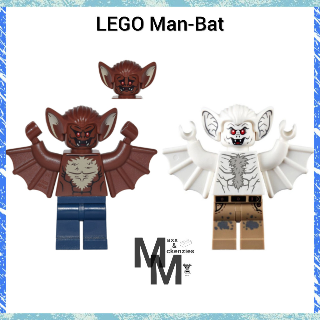 Man-Bat / Rebirth (sh086 / sh660) LEGO Batman Super Heroes Minifigure ...