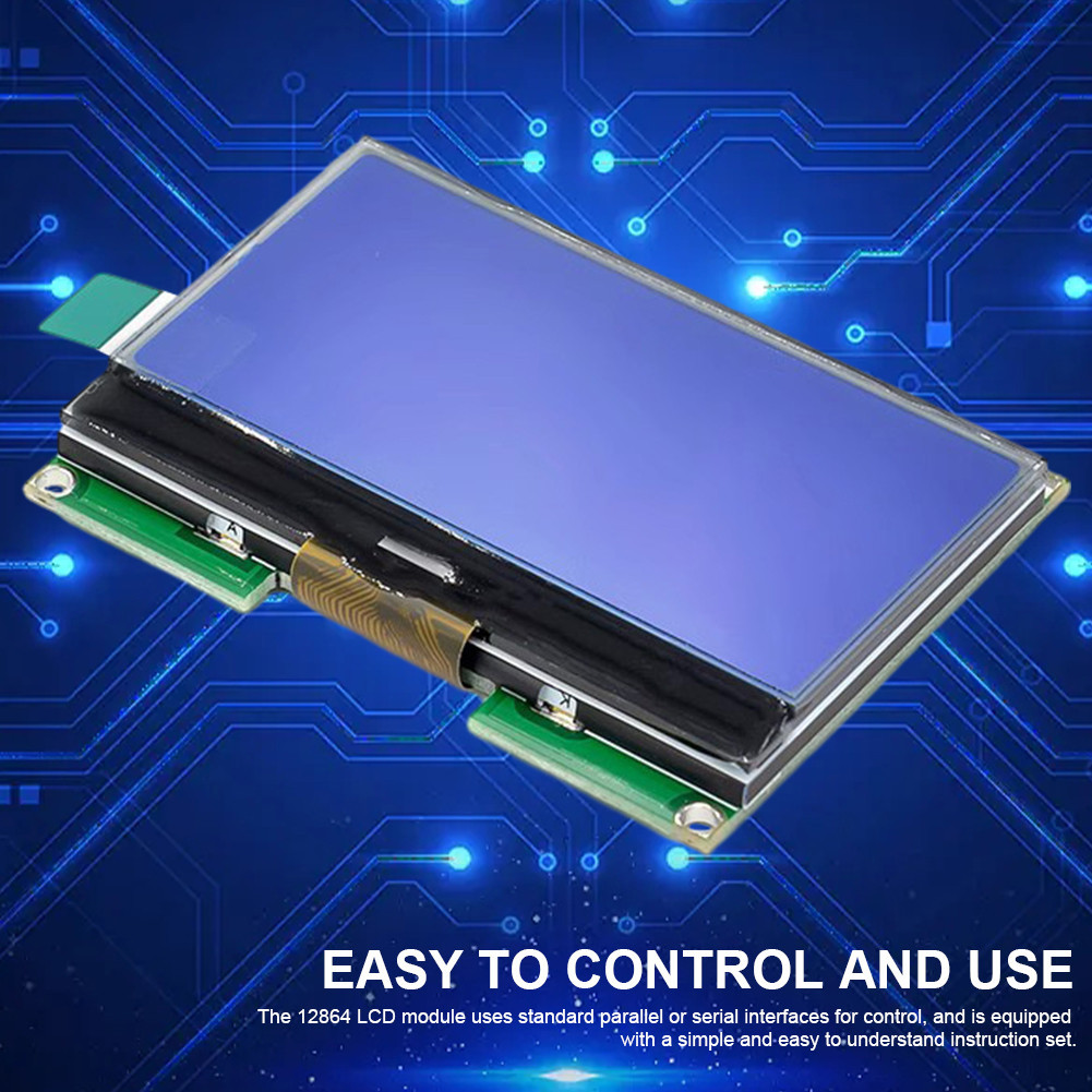 LCD12864 12864-06D LCD Module COG Dot Matrix Screen SPI interface for Arduino | Shopee Philippines