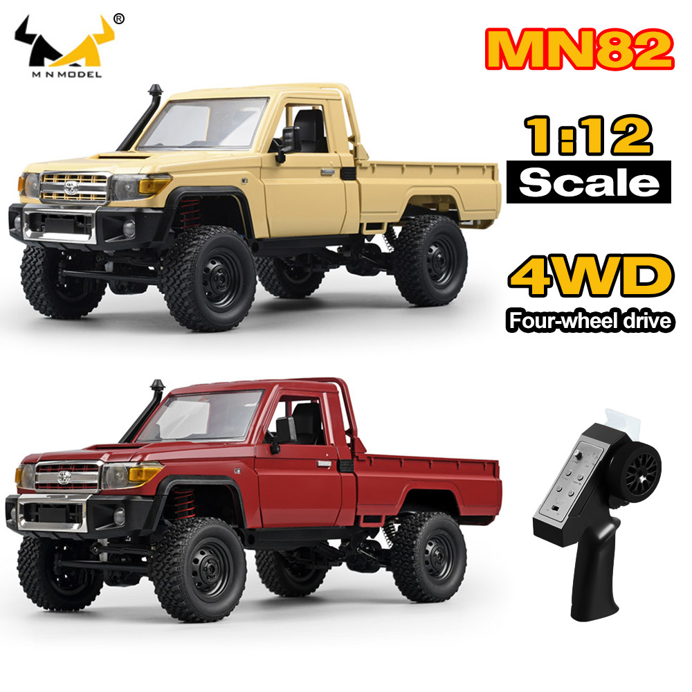 MN MODEL RC Pickup Car MN82 1/12 Scale Climbing Off-road Vehicle with 2 ...