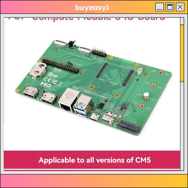 For Raspberry Pi CM5 IO Board Baseboard for Raspberry Pi Compute Module ...