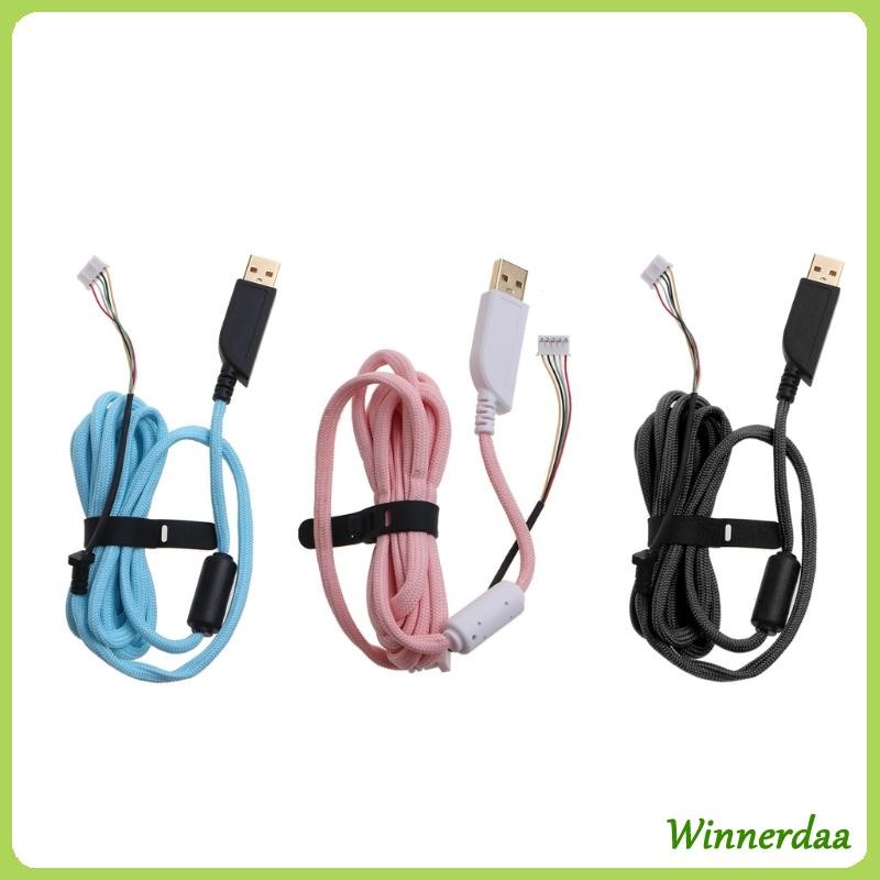 WINN USB Mouse Cables Wire Replacement DIY Umbrella Rope Mouse Cable ...