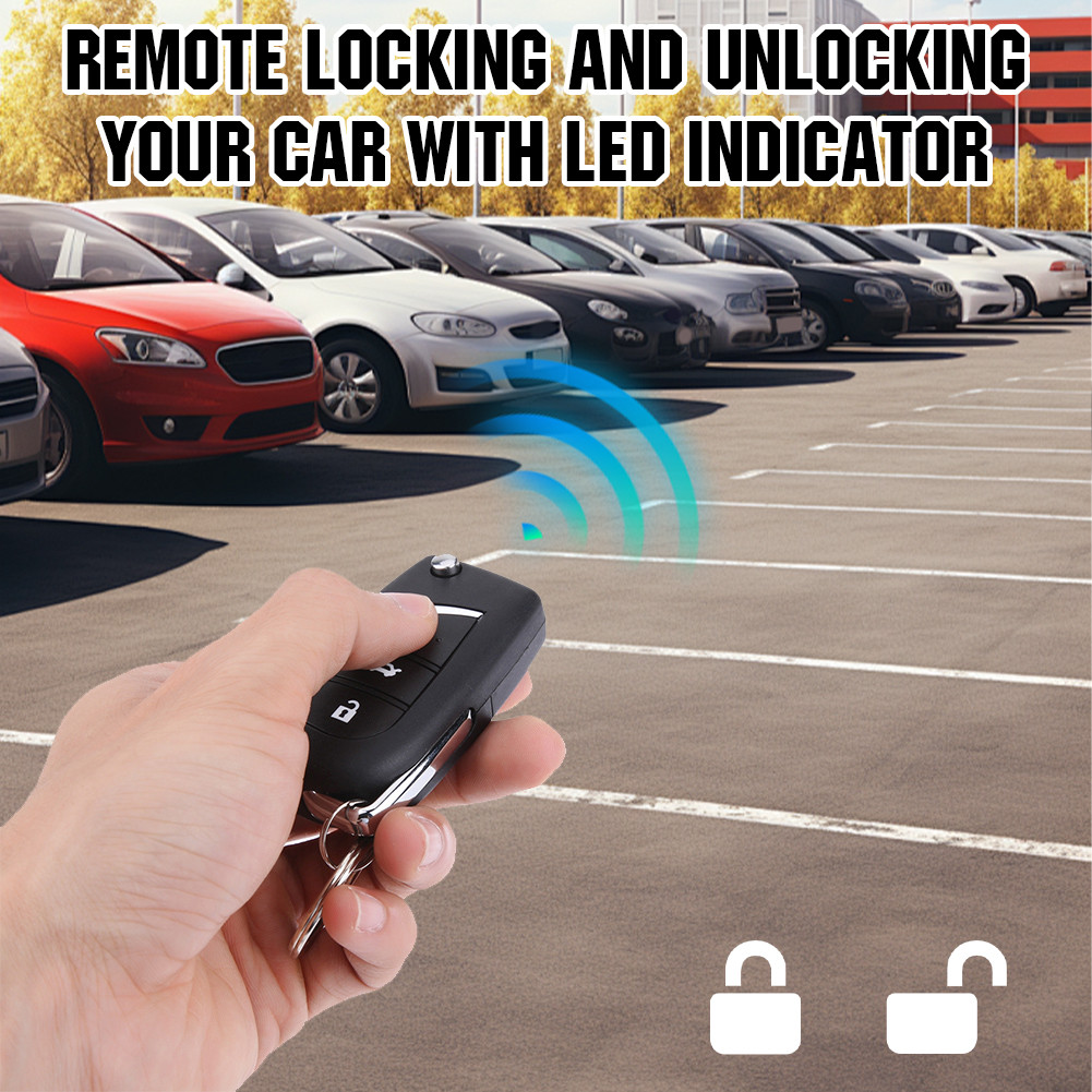 Universal Car Keyless Entry System Remote Control Central Locking Kit ...