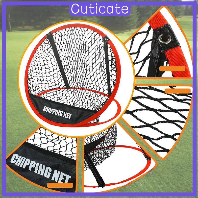 [CUTICATE] Golf Chipping Net Easy Setup Golfing Target for Backyard ...