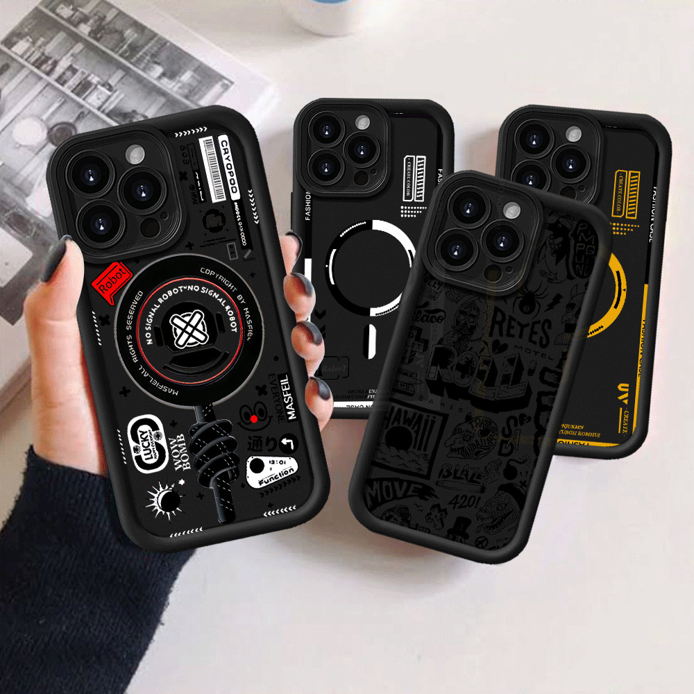 For OPPO A3X A60 A18 A38 A78 A58 Reno 8T A57 Creative Machinery Cat ...