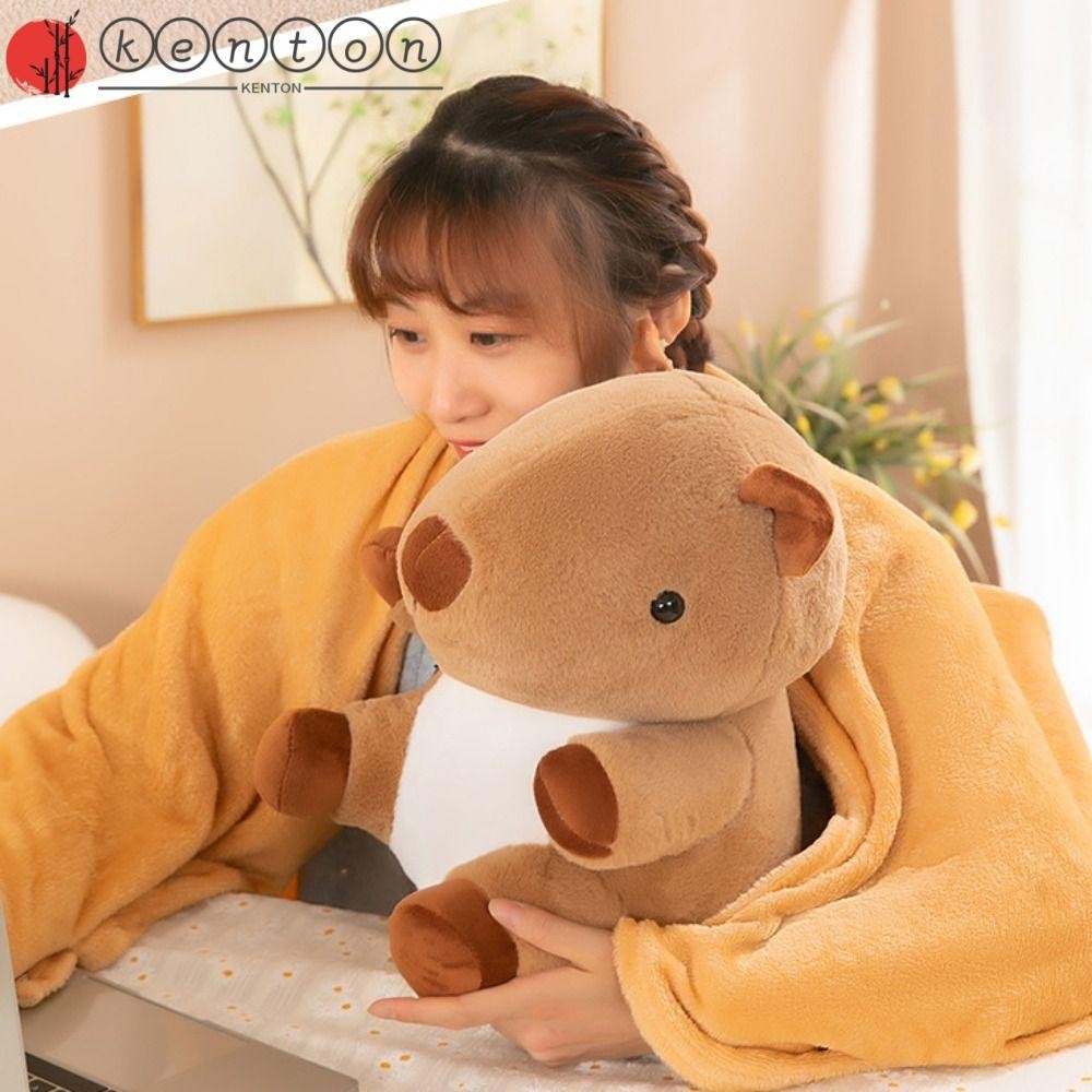 KENTON French Fries Capybara Plush Toy, Simulation Cloth Doll Capibara ...