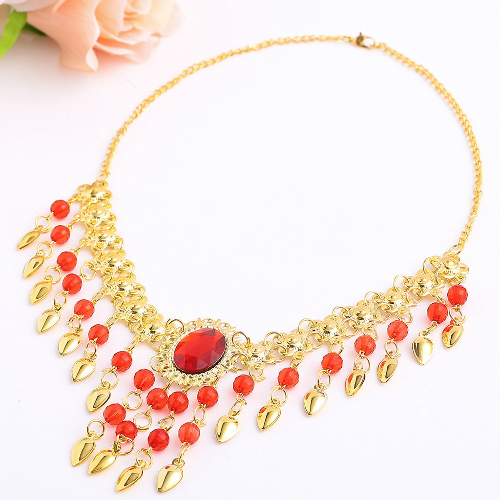 Indian Dance Performance Necklace Accessories Belly Dance Modular Plug ...
