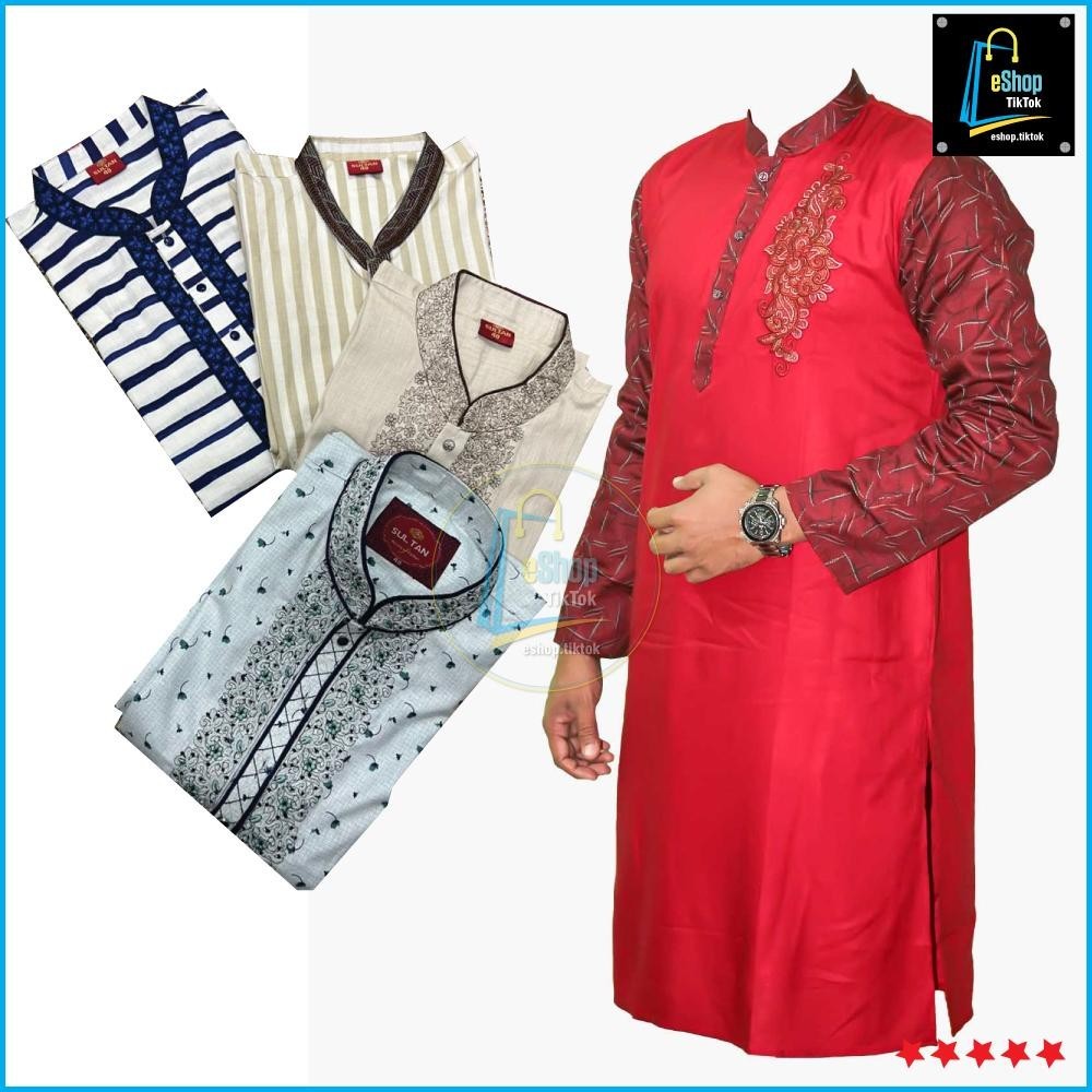 Men's Stylish Panjabi Bangladeshi Panjabi | Shopee Philippines