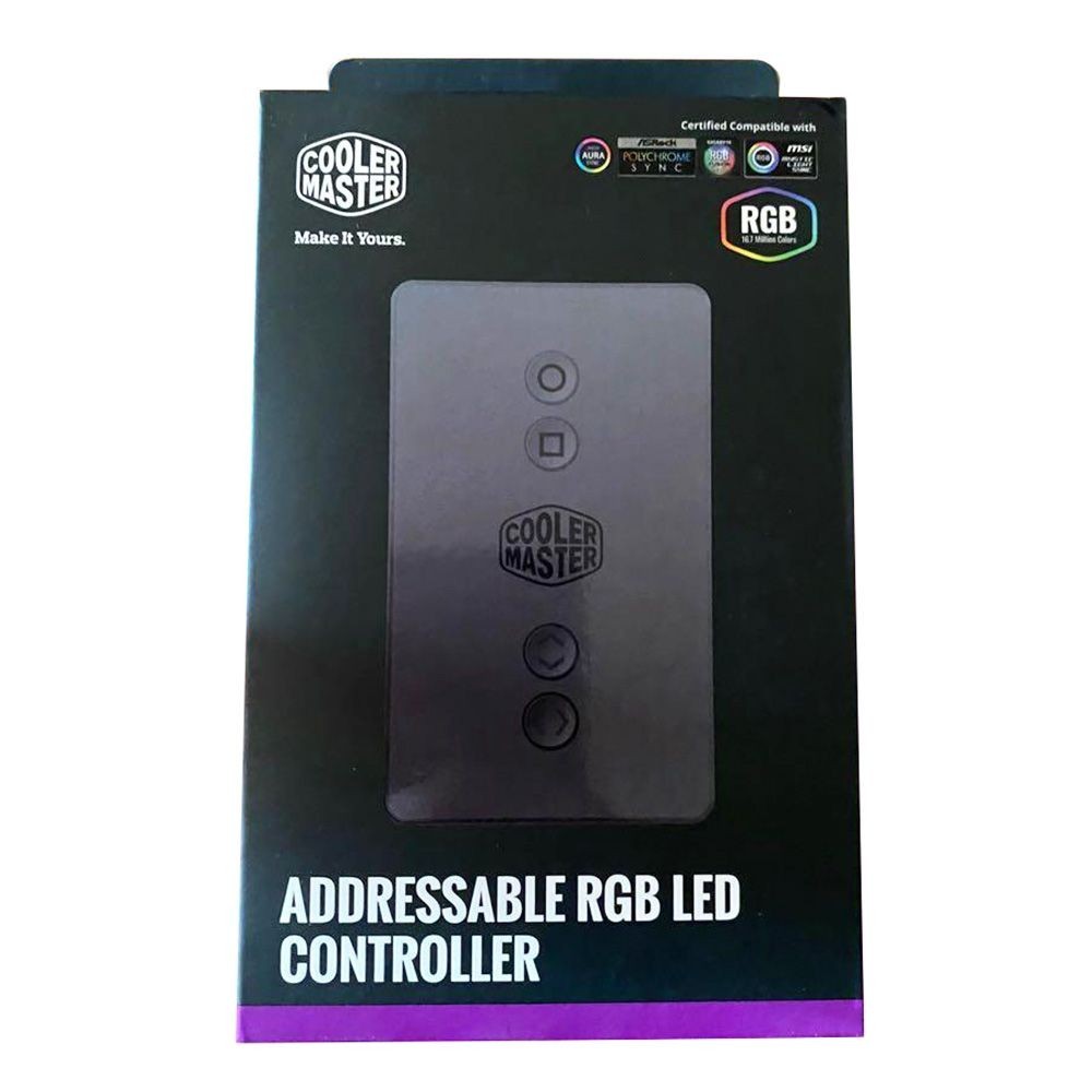 Cooler Master Addressable RGB LED Controller (MFP-ACBN-NNUNN-R1) for ...
