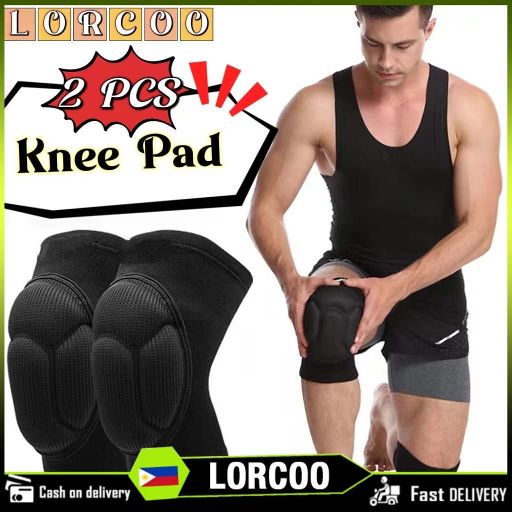 2Pcs Protective knee pads/Thick Sponge Anti-Slip Collision Avoidance ...