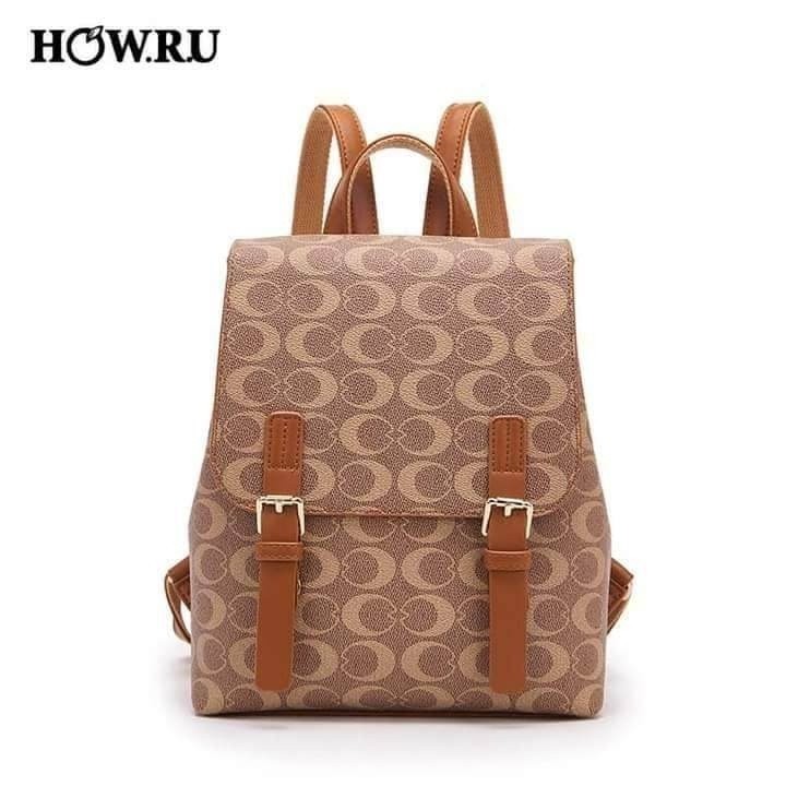ORIGINAL HOWRU LEATHER BACKPACK FLAPPY STRAP | Shopee Philippines