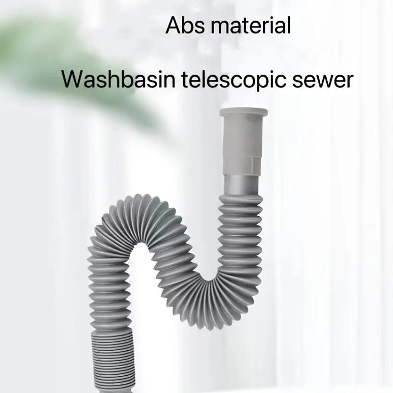 Gonzalez Household Bathroom Flexible Drain Pipe Anti-odor Tube Drainage ...