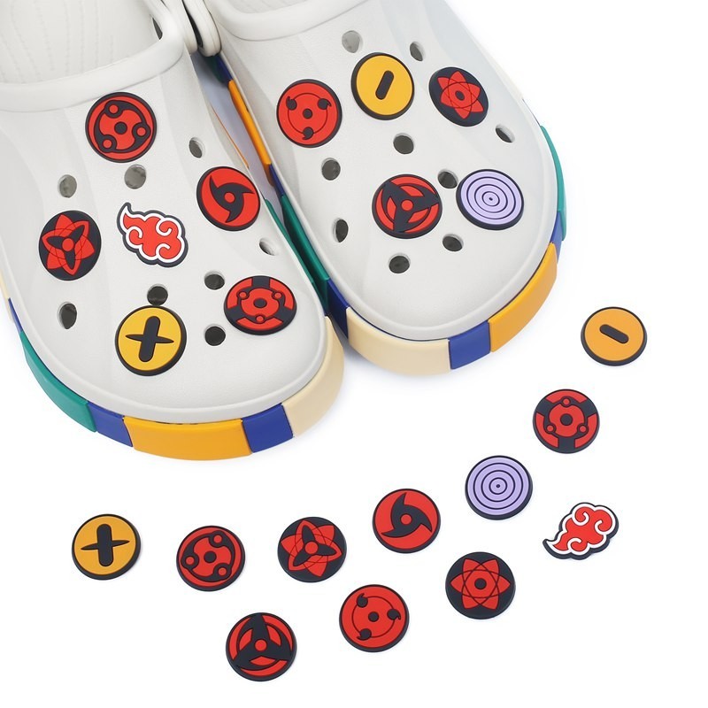 Cartoon Jiraiya jibbits Naruto Kakashi Jibitz designcs Charms Itachi ...