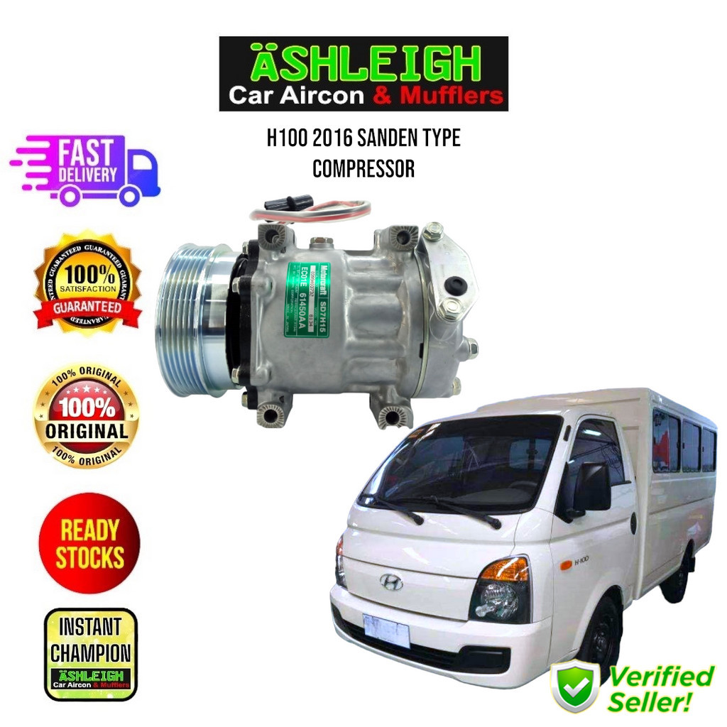 Hyundai H100 2016 SANDEN TYPE Compressor Car Aircon Parts Supply ...