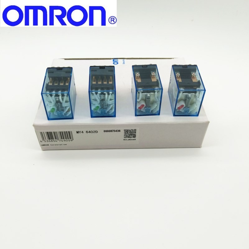 Omron Intermediate Relay with Base MY2NJ/MY2N-GS/MY4NJ/MY4N-GS/LY2N-J Relay 24V | Shopee Philippines