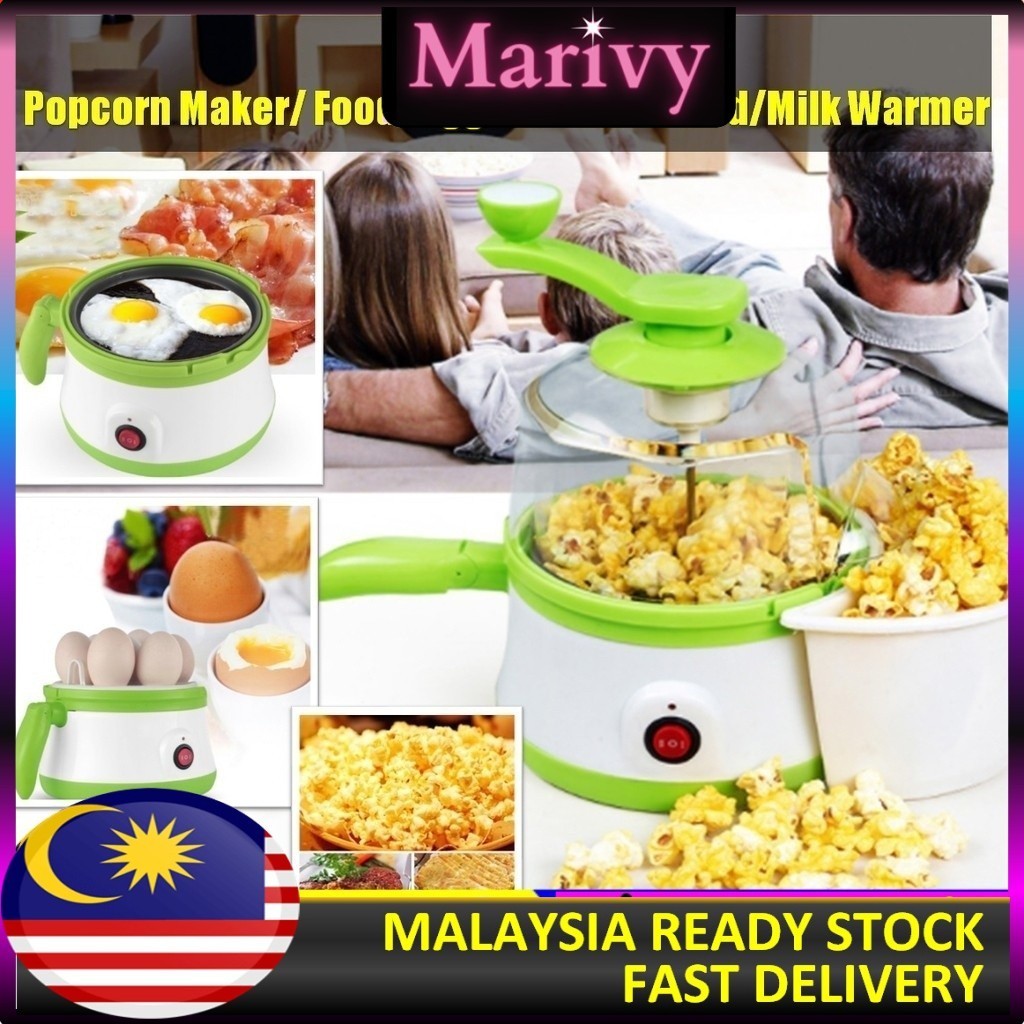 Multifunction Cooker Popcorn Maker Egg Steamer Machine Rice | Shopee ...
