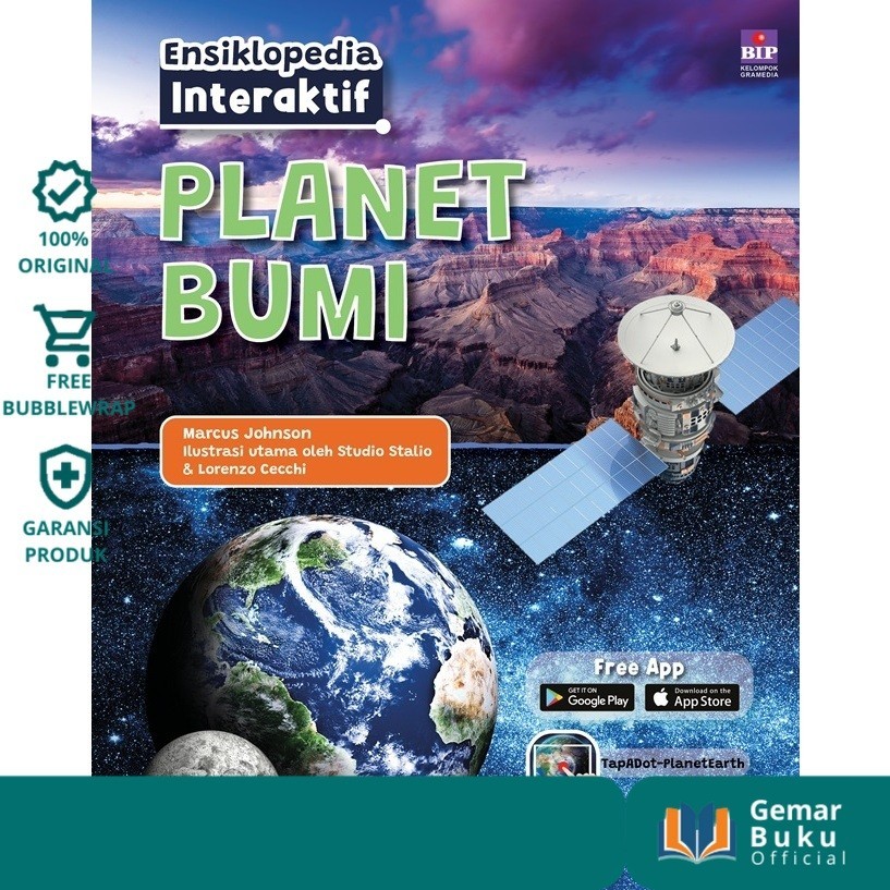 Interactive Encyclopedia Book: PLANET Earth - GEMARBUKU | Shopee ...