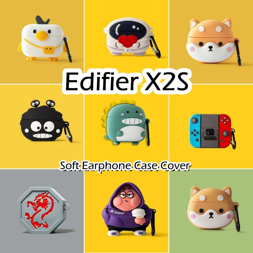 READY STOCK! For Edifier X2S Case Interesting Cartoon Soft Silicone ...