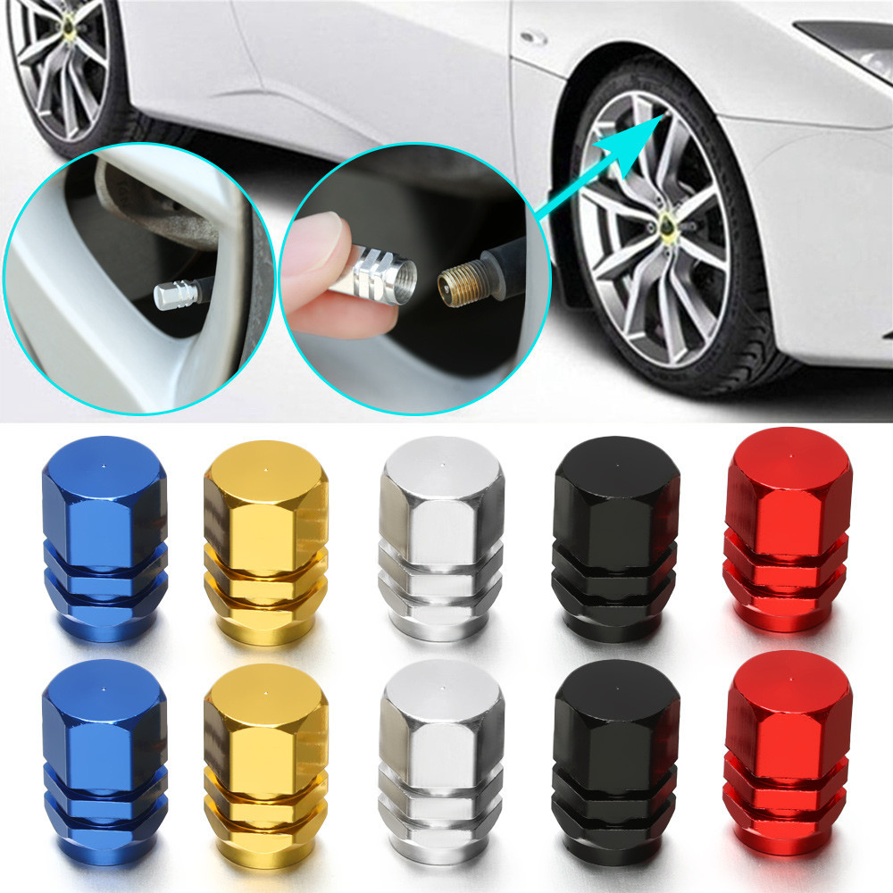 xpsCar Tire Valve Stem Caps Car Wheel Tires Valves Tyre Stem Air Caps ...