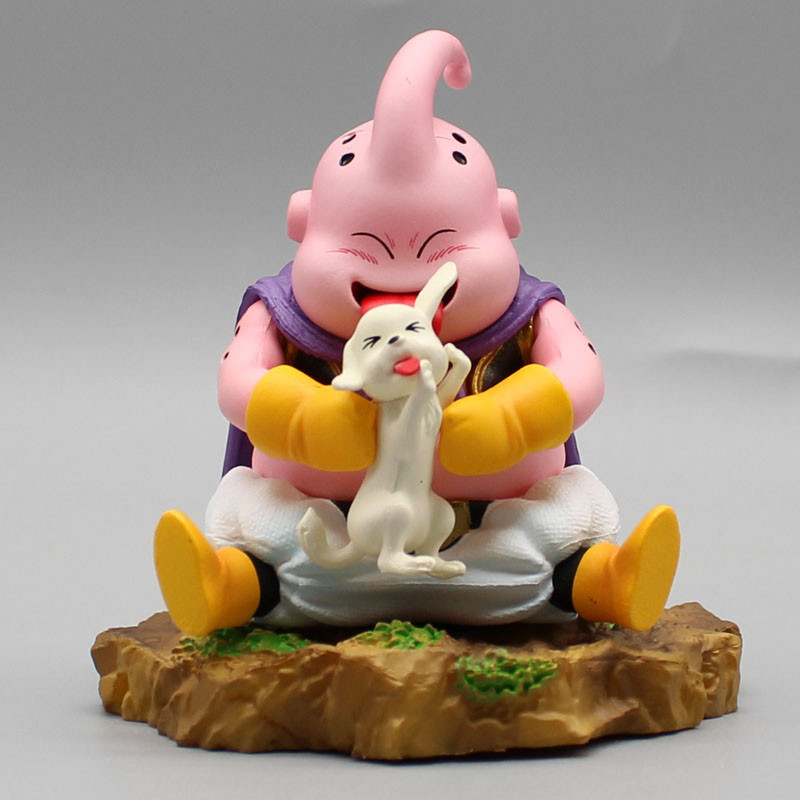 8cm Dragon Ball Figures Majin Buu Anime Figure Q Version Buu Figurine ...