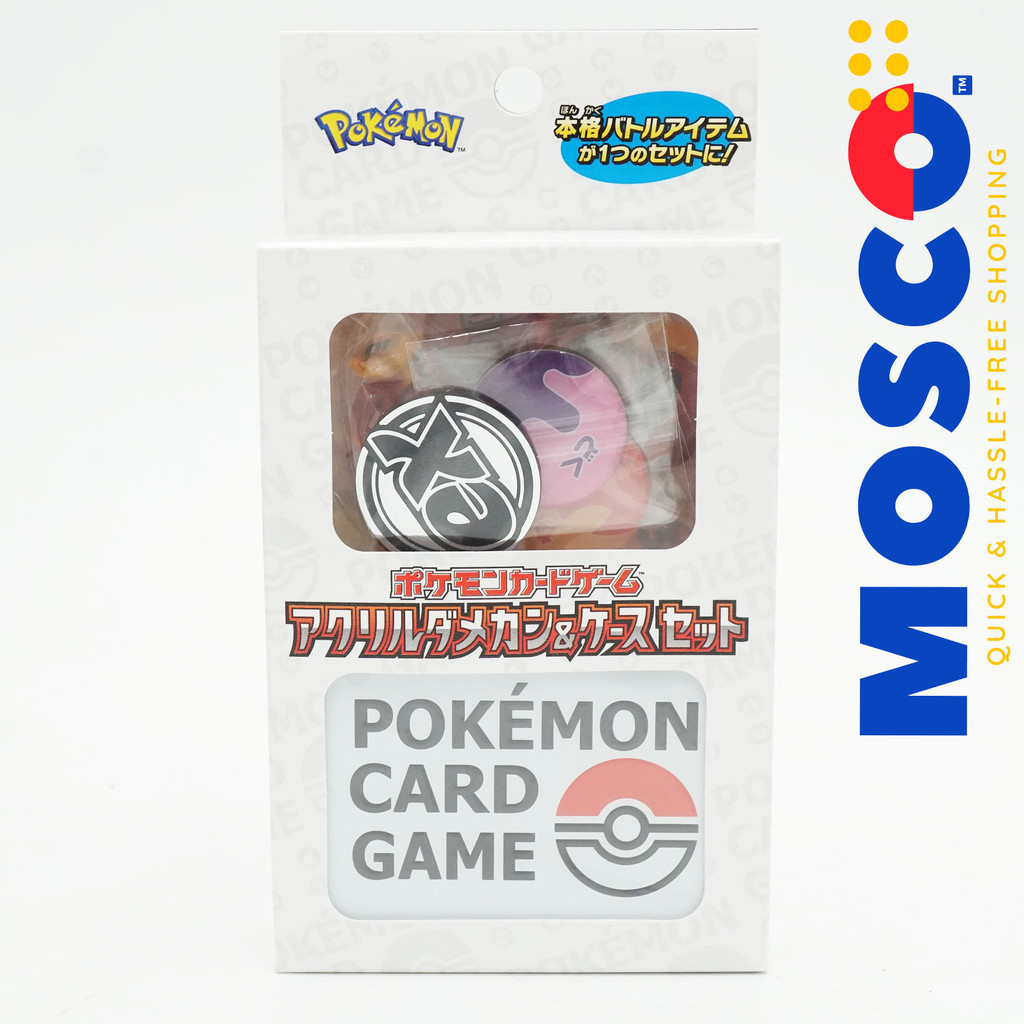 Pokemon Trading Card Game Damage Counters with Case and Coin Set 2024 ...