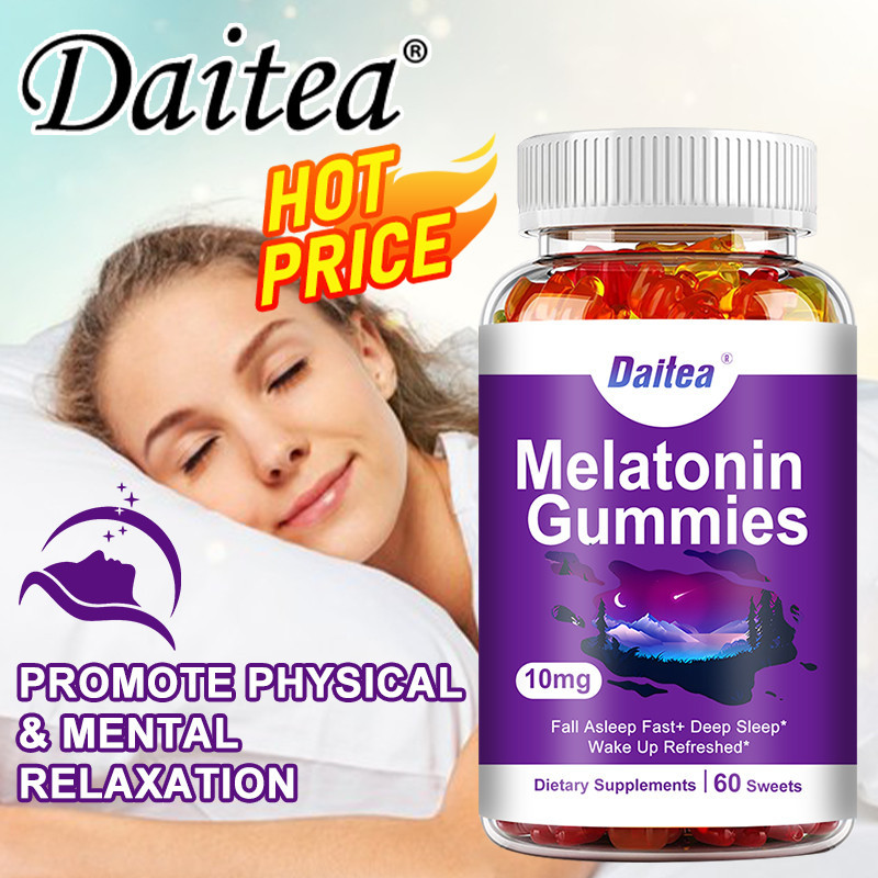 Daitea Natural Sleep Gummies - A premium sleep support aid for adults ...