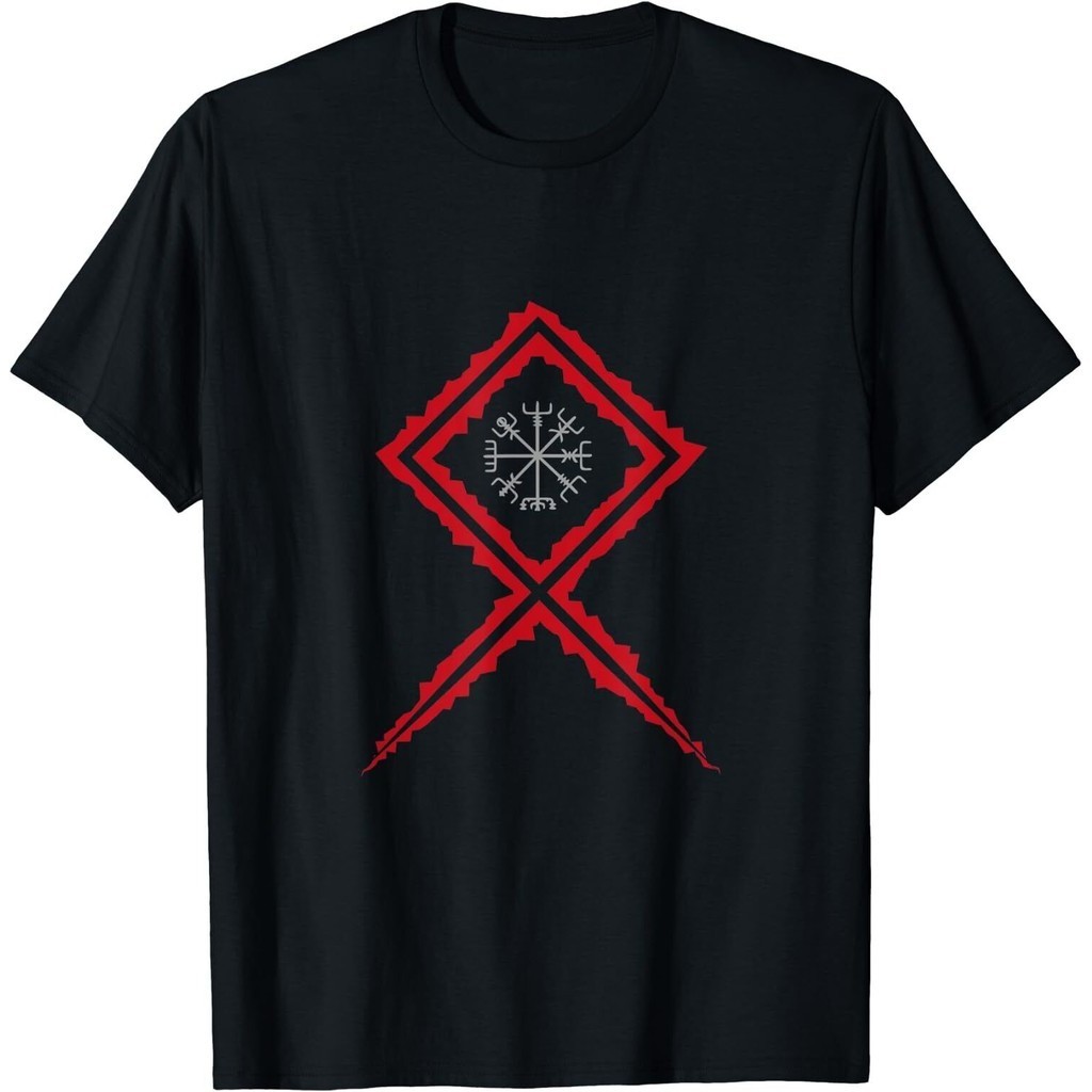 Vikings Norse Mythologys Compass O Rune Pagan Asatru Shirt | Shopee ...