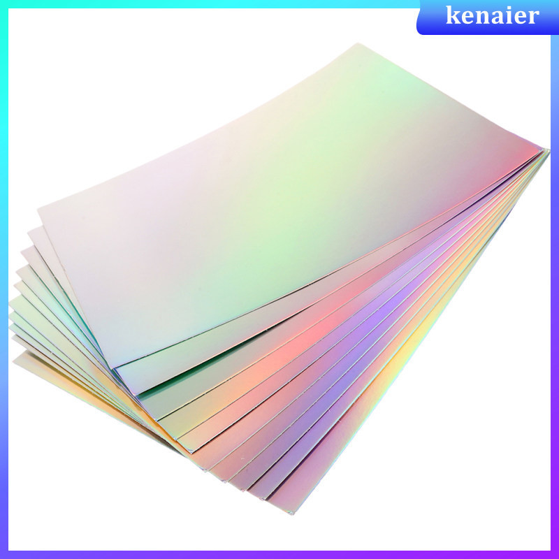 Holographic Paper Cardstock Colorful Metallic Rainbow Cardboard Laser ...