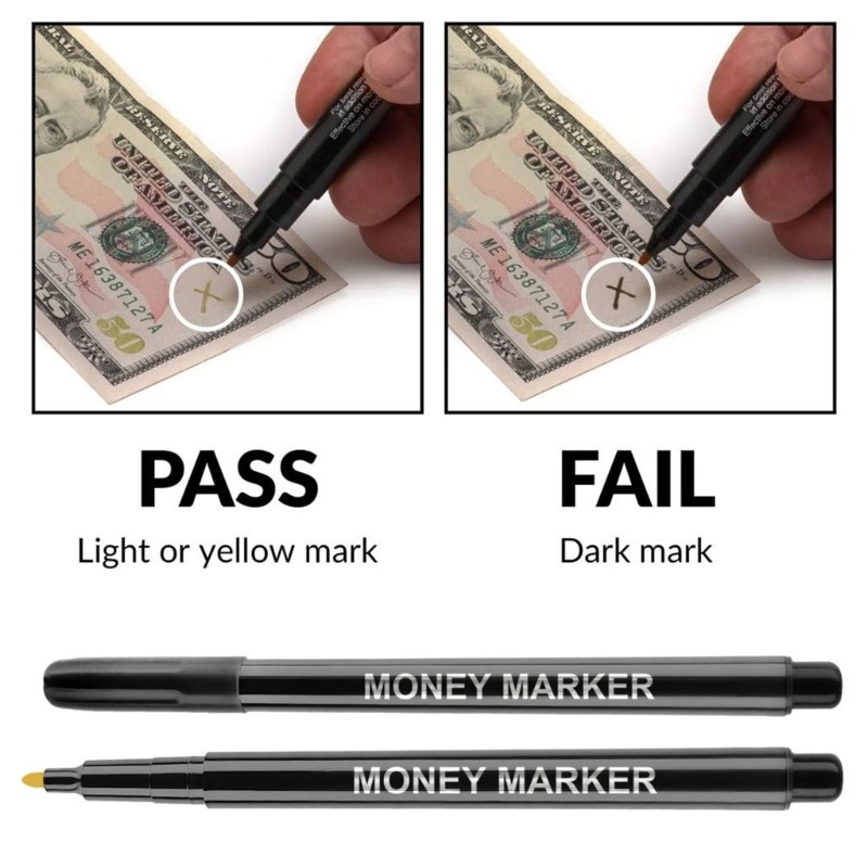 PCF* Currency Verification Pens Effective Fake Bill Detection Pens ...