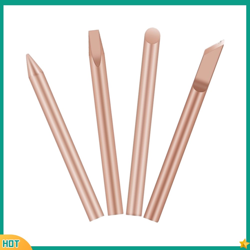 B C D K 60W Soldering Iron Tips Copper Solder Replacement Head Welding ...
