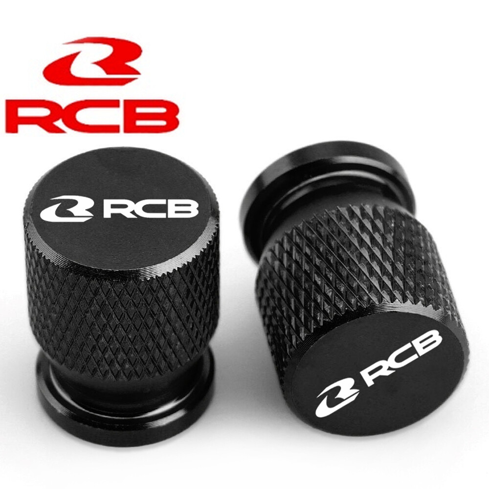 Racing Boy 1 Pair Motorcycle Tire Valve Cap Pito Zinc Alloy RCB for ...