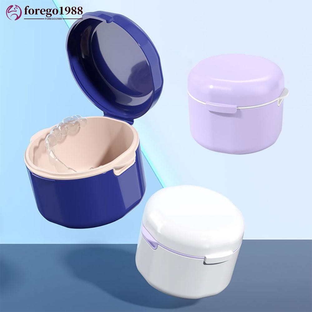 FOREGO1988 Magnetic Dental Braces Storage Box Orthodontic Denture ...