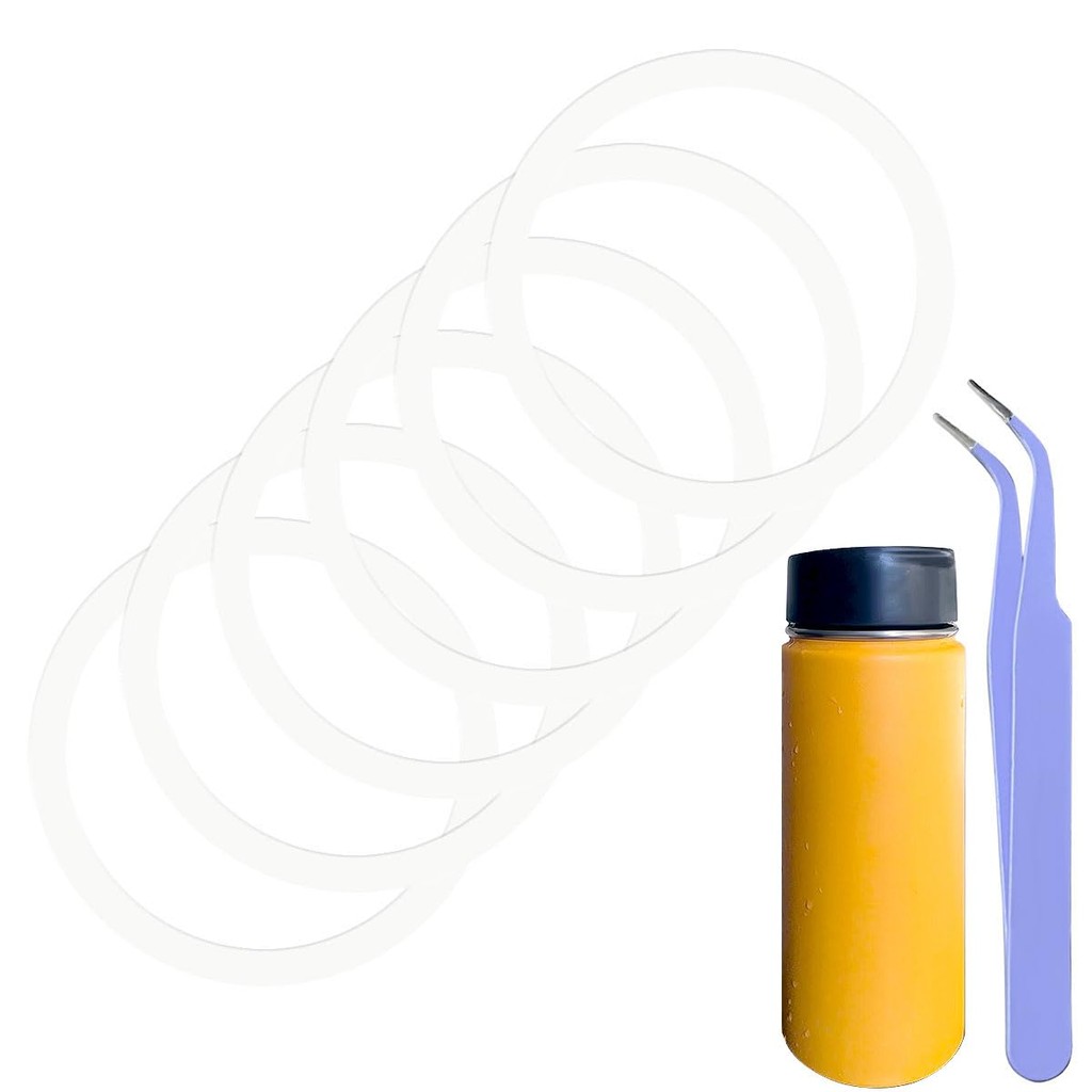 6 Pcs Water Bottle Gasket Replacement for Hydro Flask Wide Mouth Flip ...