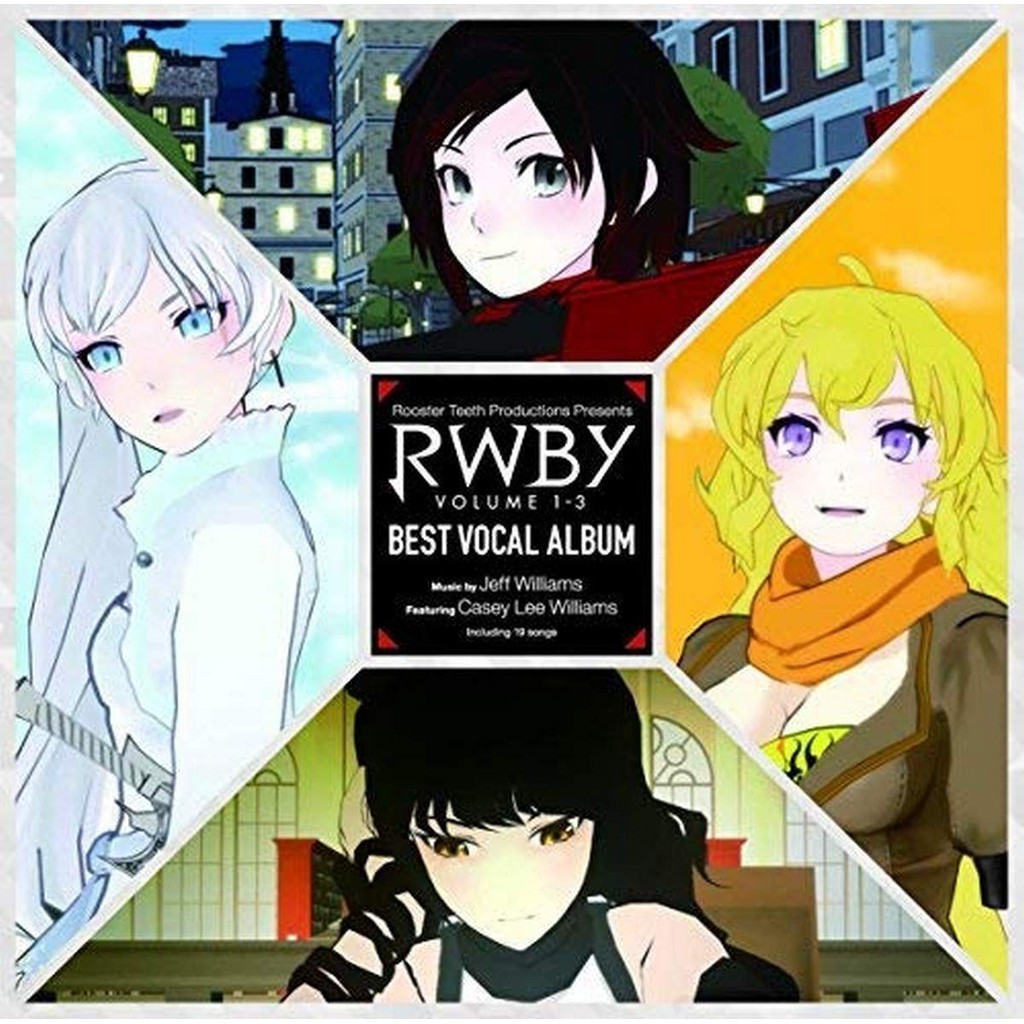 RWBY VOLUME 1-3 BEST VOCAL ALBUM Brand-New legit & authentic products ...