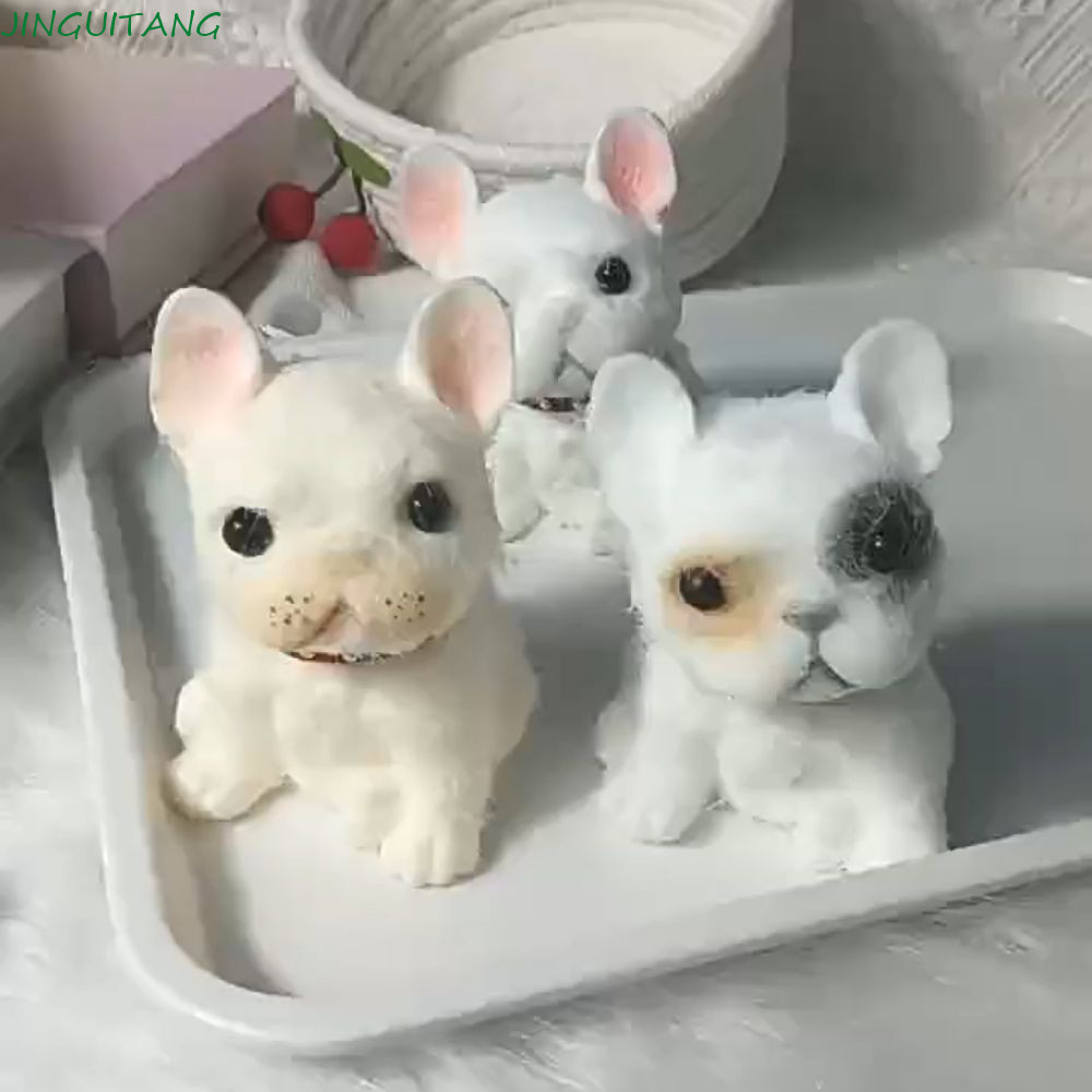 JINGUITANG French Fighting Dog Squeeze Toy, French Bulldog Sitting ...