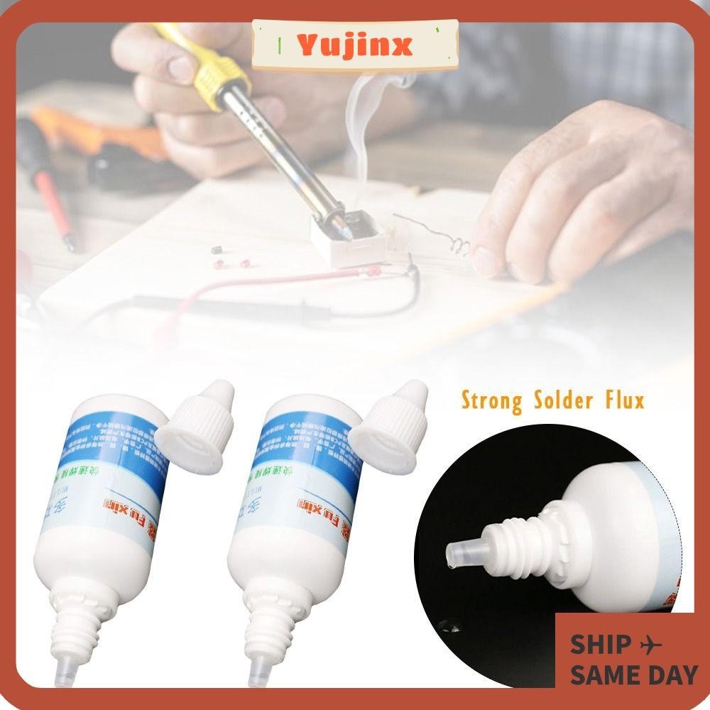 YUJINX Stainless Steel Flux, Battery Electrode Soldering 50ml Clean Free Soldering Flux ...
