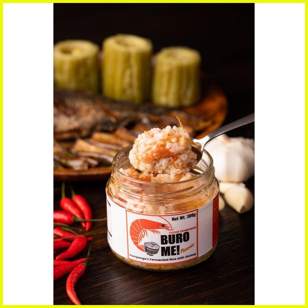 ♞buro Me Burong Hipon Pampangas Fermented Rice With Shrimp 300g Shopee Philippines