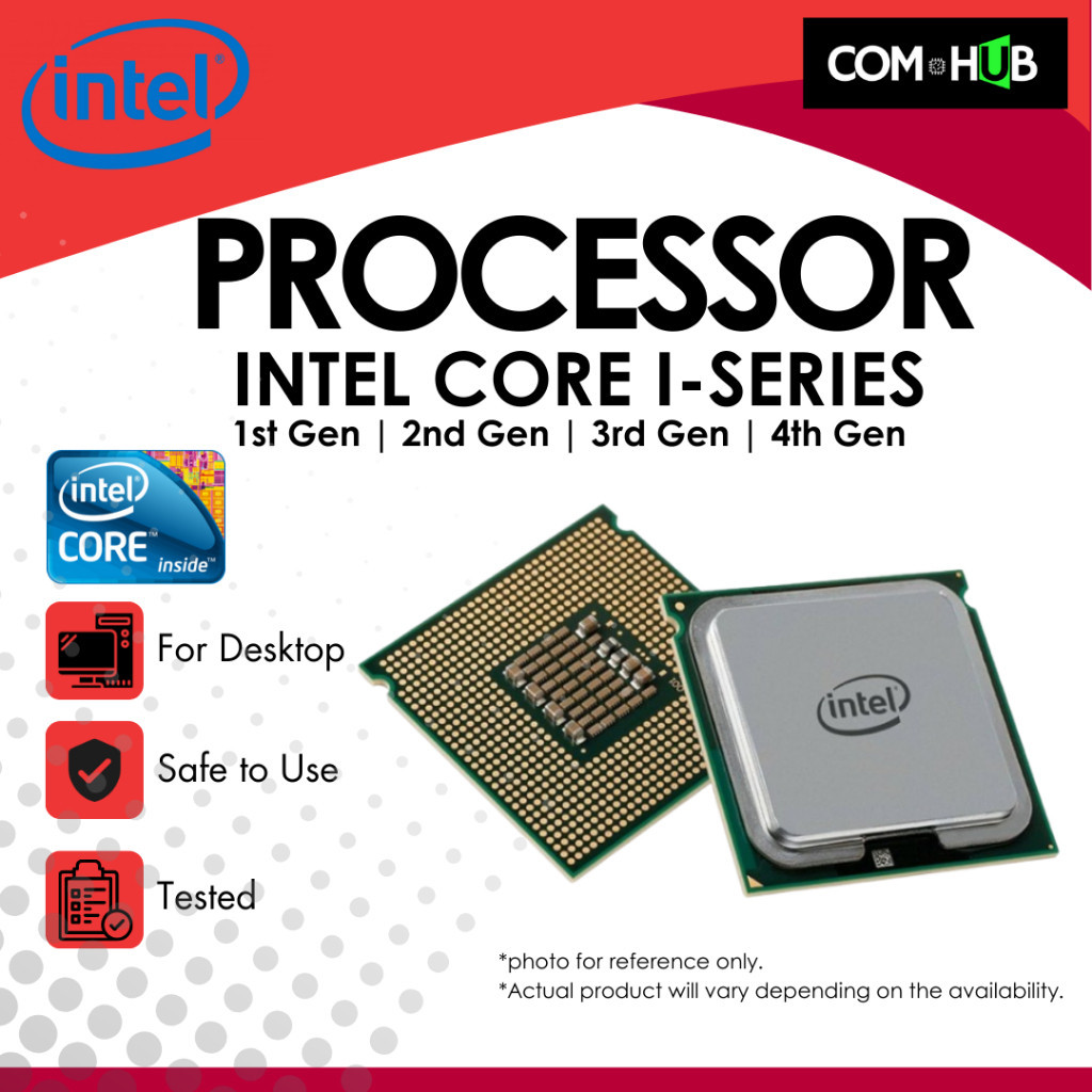 Com Hub PC | Used Processor 1st/2nd/3rd Generation | Intel Core i3 i5 ...
