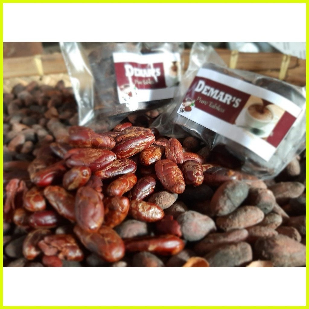 ♞Demars Pure Cacao Tablea From DAVAO | 1000grams | 100 pcs | Shopee ...