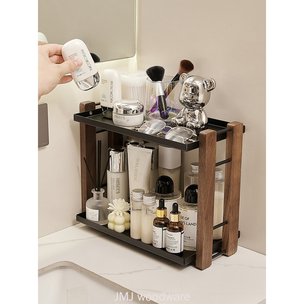 Cosmetic Storage Rack Toilet Washbasin Storage Rack Dressing Skin Care ...