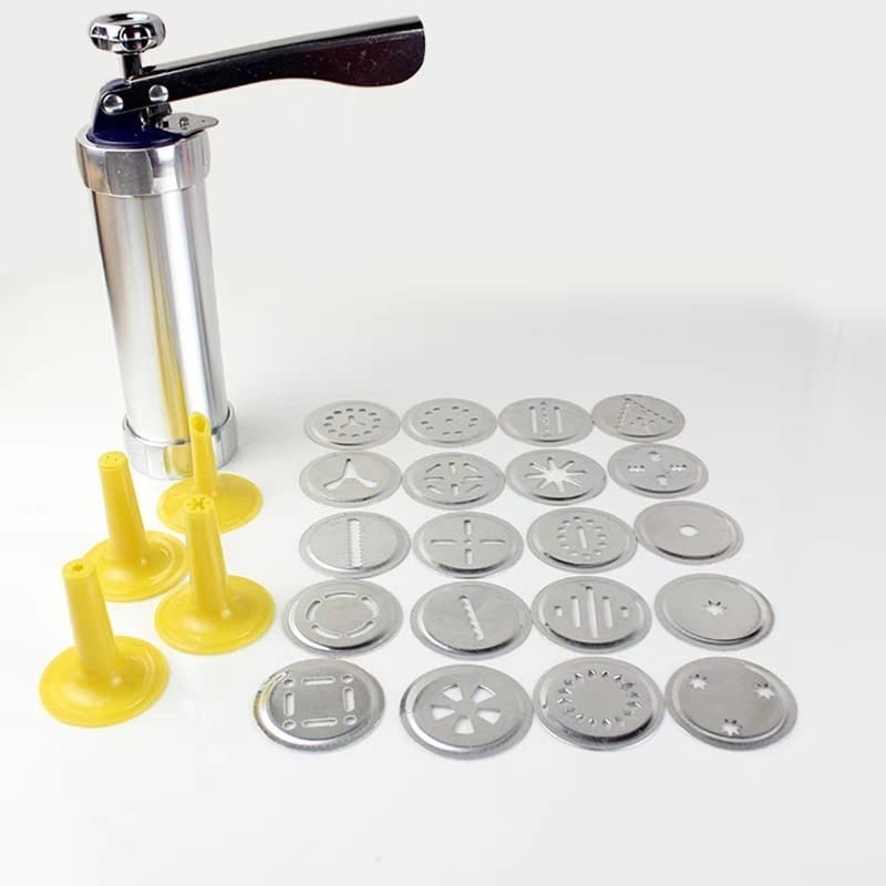 Biscuit Cookie Press Maker Machine Baking Tool Set Making Biscuits Pump ...