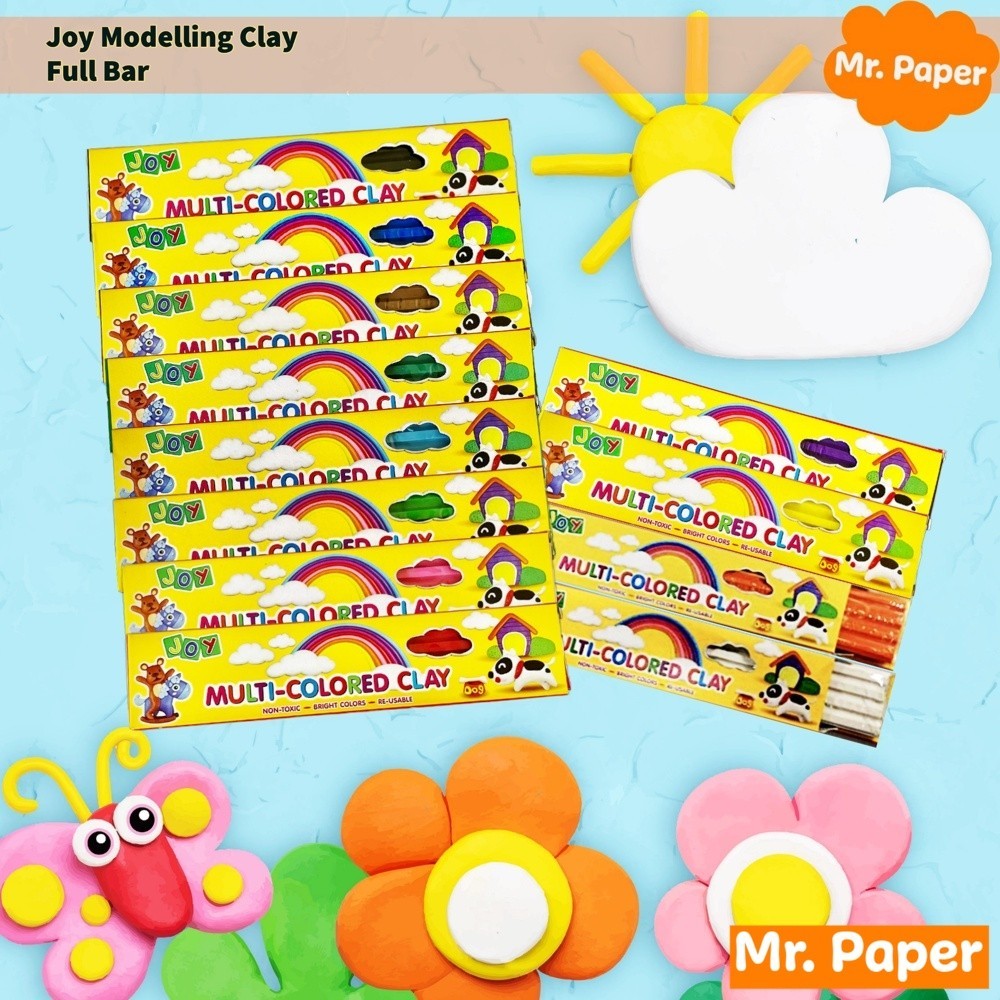 Joy Modeling Clay Bar Single Color | Half Bar | Full Bar | Mr. Paper ...