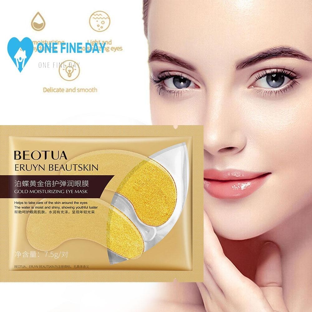 Golden Eye Mask Patch Set For Moisturizing Skin Nourishing And Smooth ...